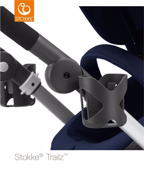 Stokke Cup Holder babakocsi cumisüvegtartó Dark Grey | BRENDON babaáruházak