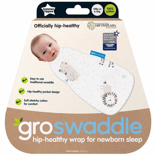 the gro company Hip Healthy Swaddle Jungle Animals pólyazsák | BRENDON ...